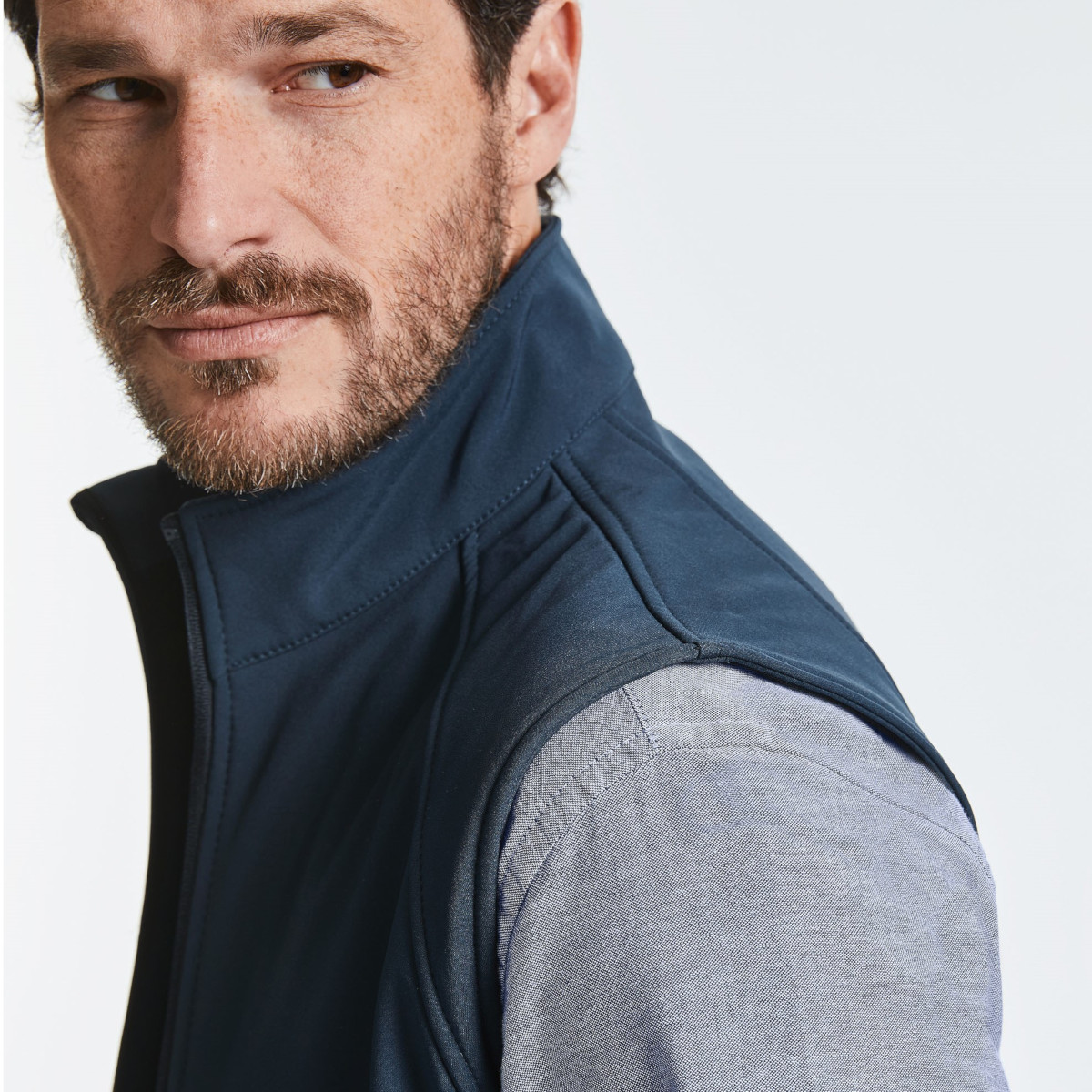 Russell Softshell Gilet | Custom Gilets | Clothes2order